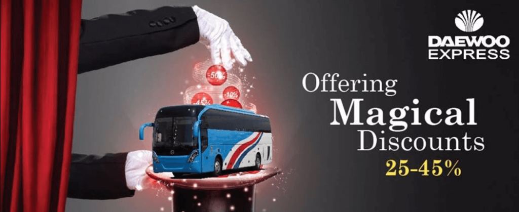 Daewoo Drops Bus Ticket Fares up to 45% on Select Routes
